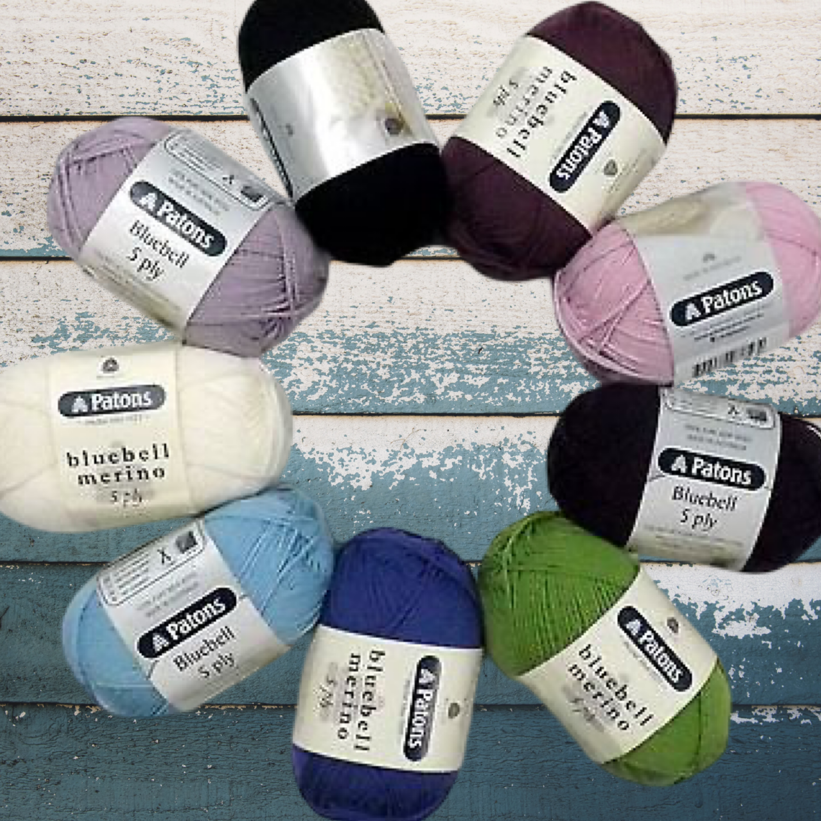 PATONS BLUEBELL MERINO 5 PLY – Yarn Me Calm
